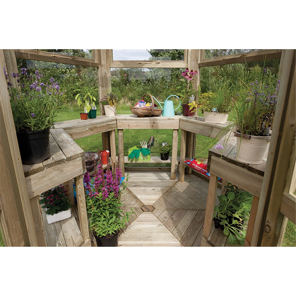 9 X 8 Felicity Glass Summer House Shedsfirst