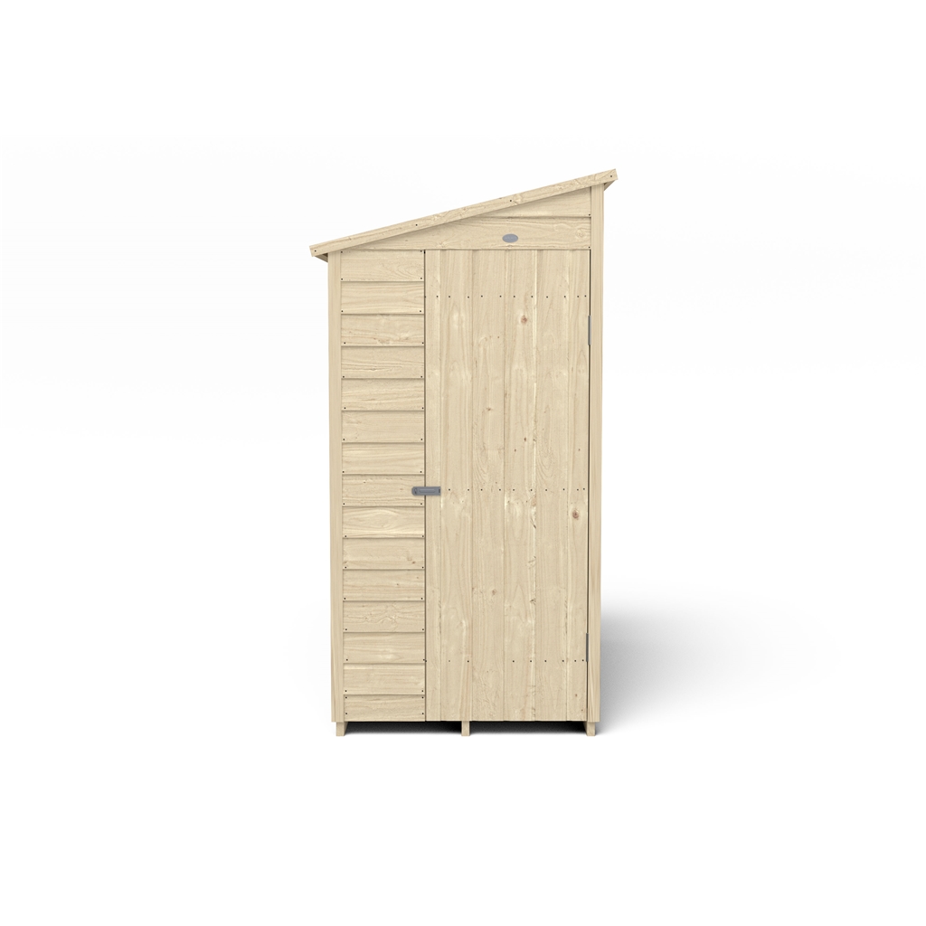 Installed 6ft X 3ft (1.8m X 1.1m) Windowless Pressure Treated Overlap ...