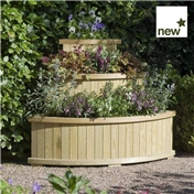Deluxe Cascade Planter (2.8ft X 2.8ft) | ShedsFirst